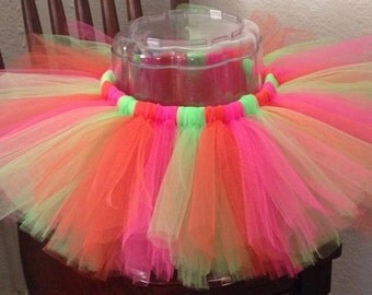Multi colored tutu | Etsy