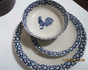 Popular items for rooster plates on Etsy