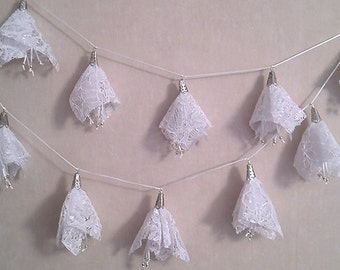 Lace wedding decor | Etsy