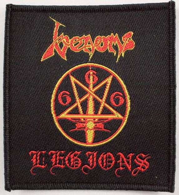 VENOM Venoms Legions Black Metal Rare Sew On Woven Patch Vintage ...