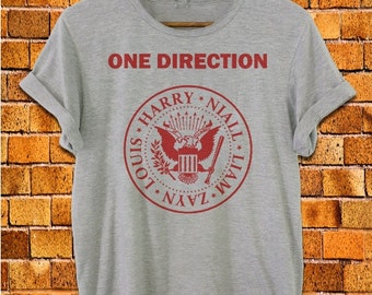 one direction shirt logo 1d new design for unisex adult with size S M L XL