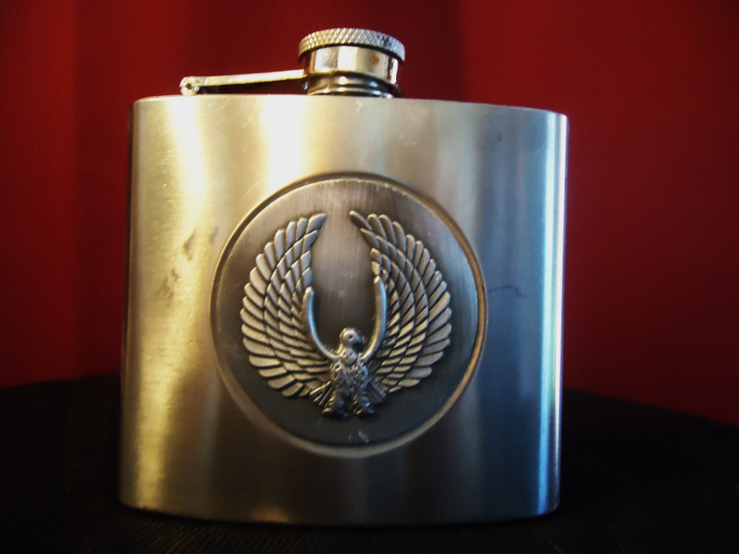 5oz Stainless Steel Eagle Flask – Haute Juice