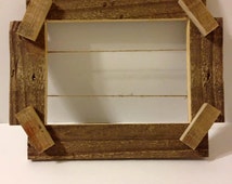 Popular items for pallet picture frame on Etsy