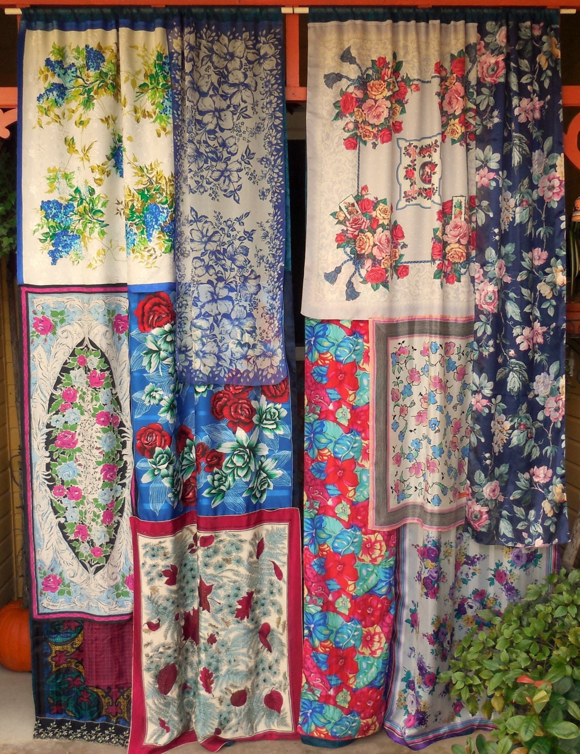 GYPSY ROSES Bohemian Gypsy Curtains