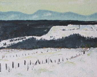 Fournier Art Canada Appalachian Landscape Oil by Fournierpainter