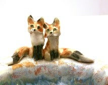 Popular items for ceramic fox on Etsy