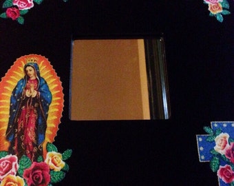 Virgin mary fabric | Etsy