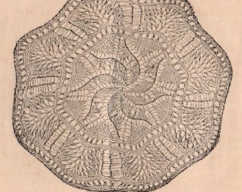 Knitted lace edgings 7 Victorian knitting patterns by KnittyDebby