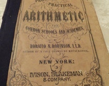 Popular items for antique school book on Etsy