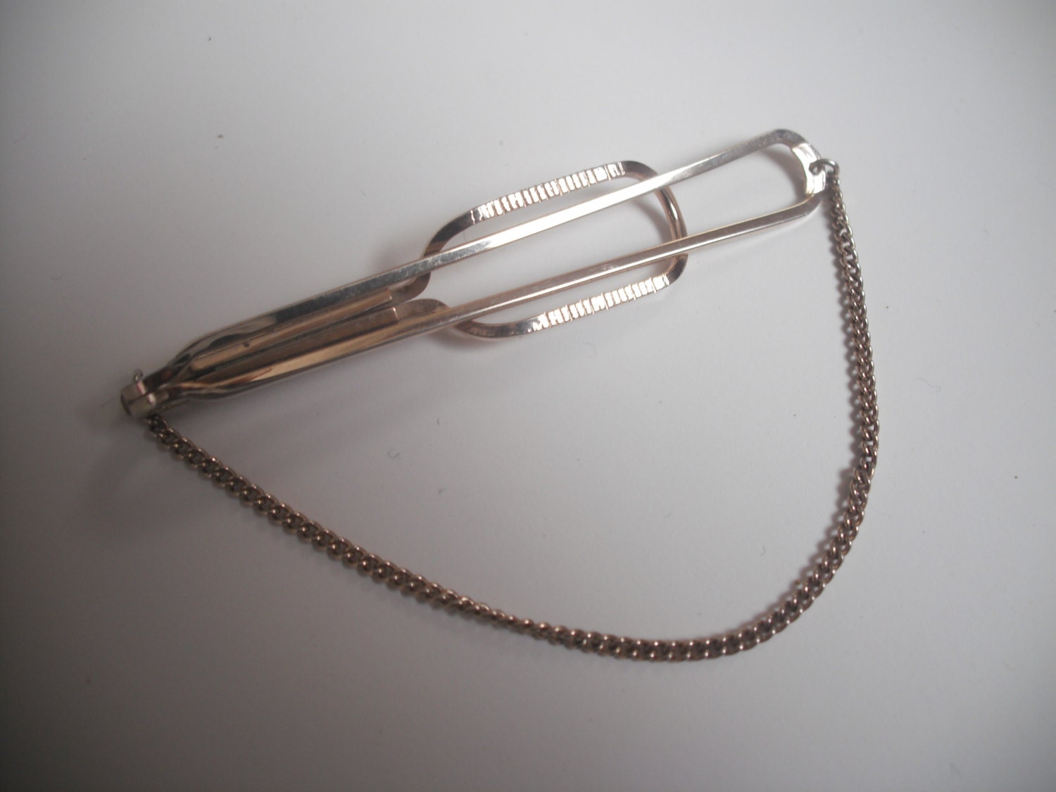 vintage Stratton tieclip in gold tone – Haute Juice