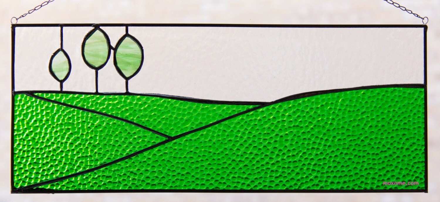 Stained Glass Landscape