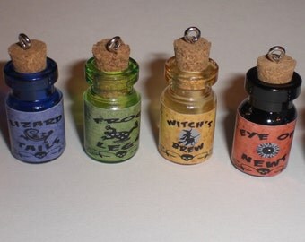 Potion bottle charm | Etsy