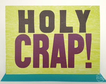 Holy crap birthday | Etsy