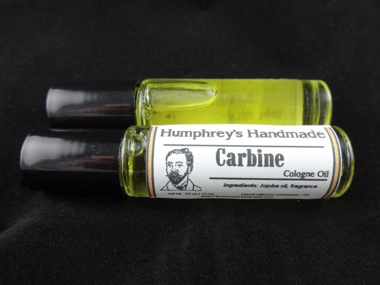 CARBINE Men's Cologne Oil Roll On Cologne Gun by HumphreysHandmade
