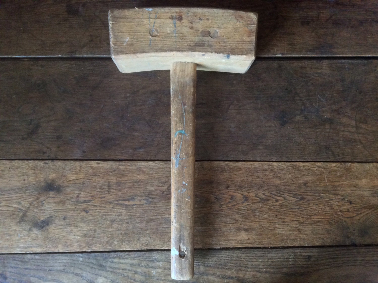 Vintage French Large Wood Mallet Hammer Tool / English Shop – Haute Juice