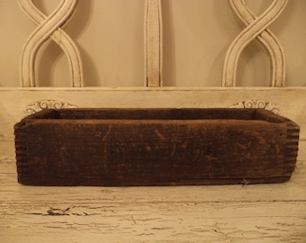 Small Rustic Wood Box - Perfect for Storage, Decor, Herbs or Candles ...