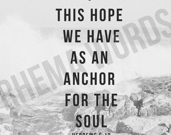 Popular items for hebrews 619 on Etsy