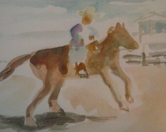 Items similar to Roman Riding rodeo horse trick riding photo 8x10 print ...