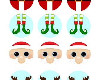 Elf cupcake toppers | Etsy