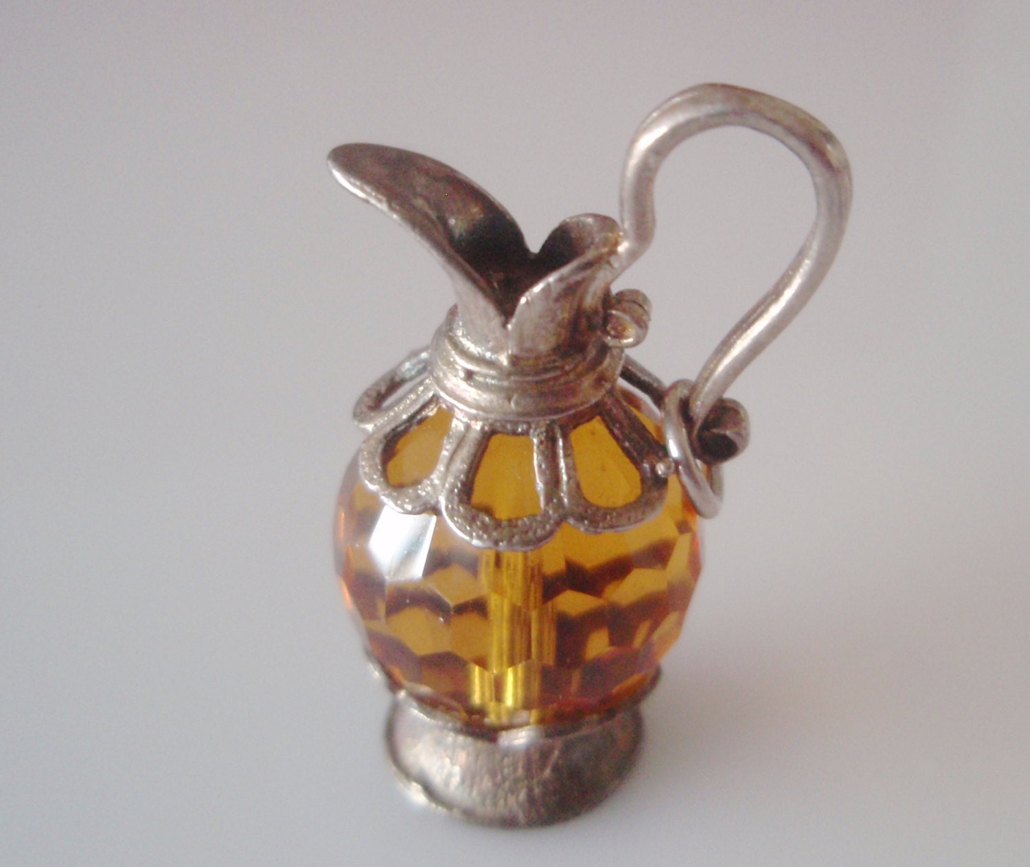 Large Silver Crystal Gem Set Jug Charm – Haute Juice