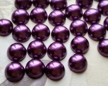 Unique dark purple pearls related items | Etsy