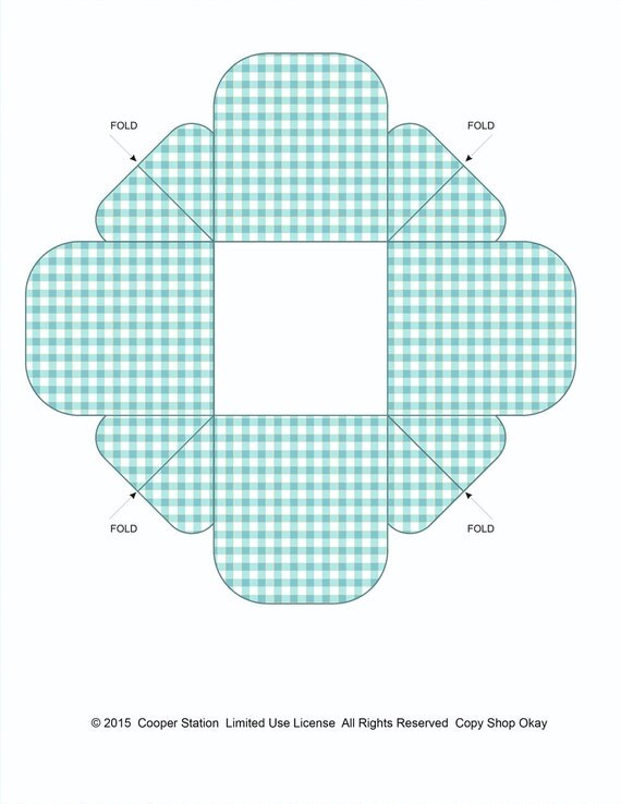 Printable Easter Explosion Treat Box