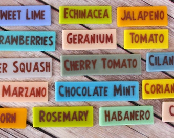 DIY Plant Labels, 22 Customized Garden Markers - Decorative Plant ...