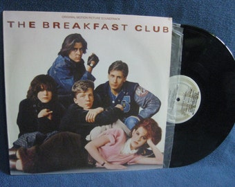RARE, Vintage, "The Breakfast Club" - Original Soundtrack, Vinyl LP ...