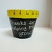 End of the year teacher gift flower pot teacher appreciation
