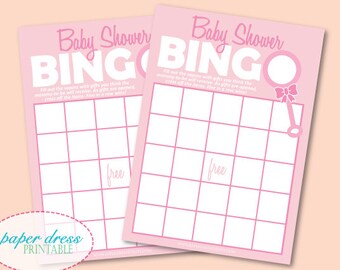 INSTANT Download Baby Shower Clothesline by PaperDressDesigns