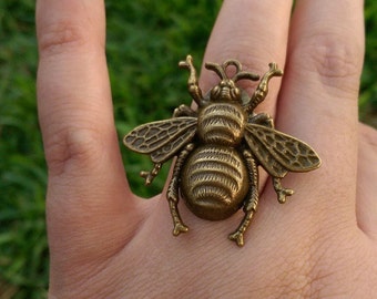 Popular items for bee ring on Etsy