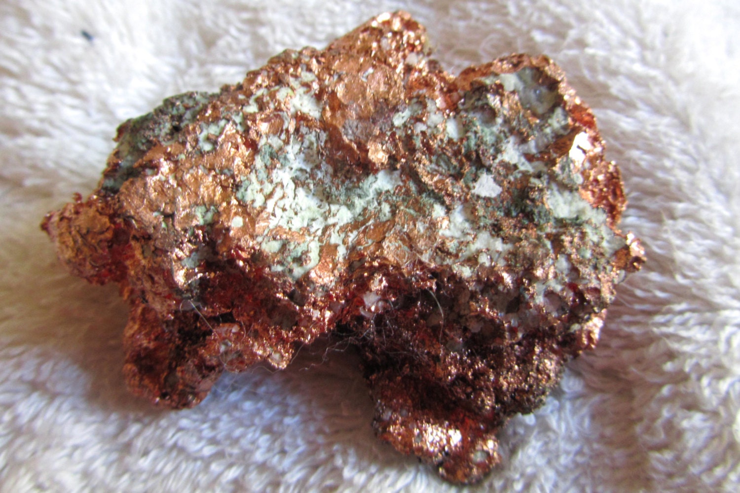 Copper Specimen Michigan Copper float copper raw Copper