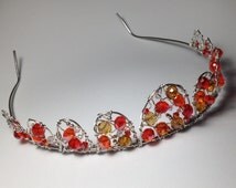 Popular items for wire wrap tiara on Etsy