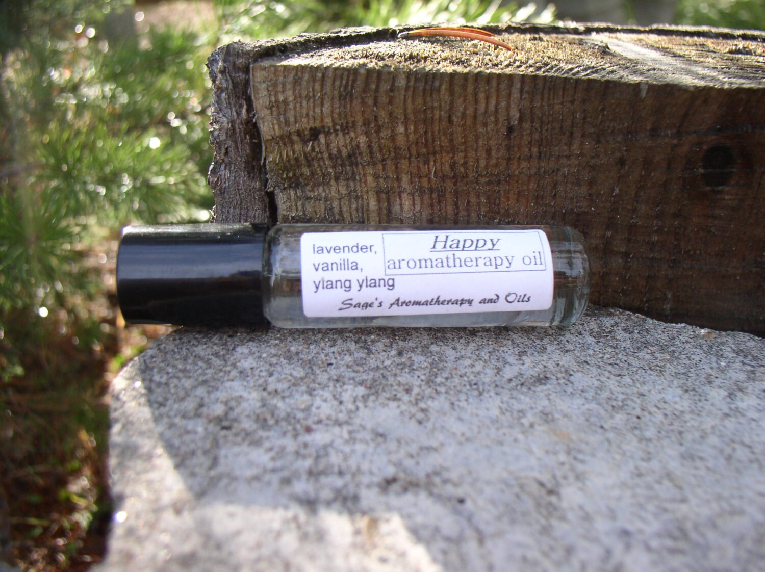 HAPPY Aromatherapy oil perfume with lavender ylang-ylang