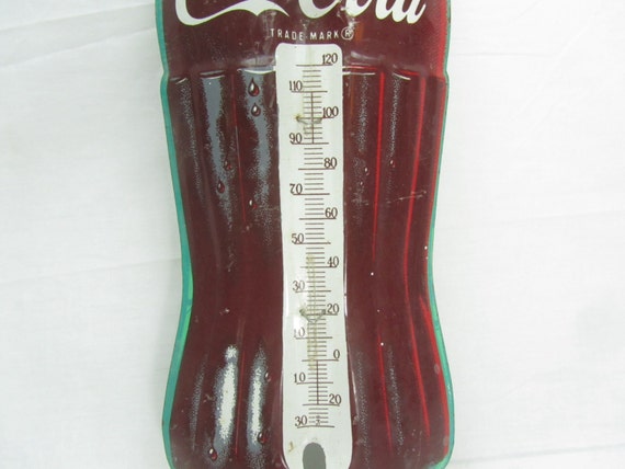 Coca Cola Thermometer Vintage Coke Collectible Coke