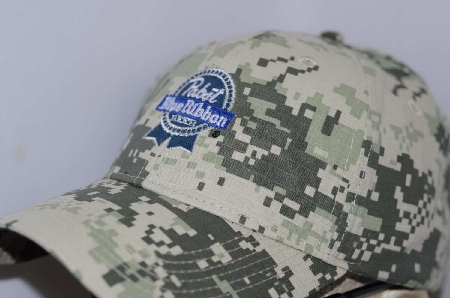 Pabst Blue Ribbon Hat Digital Camo Hunting hat Redneck