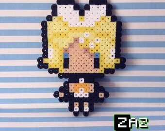 Items similar to Vocaloid Rin & Len Kagemine Twins Perler Pixel Art ...