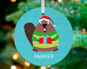 Beaver ornament | Etsy