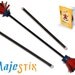 Majestix Glow Juggling Devil Sticks