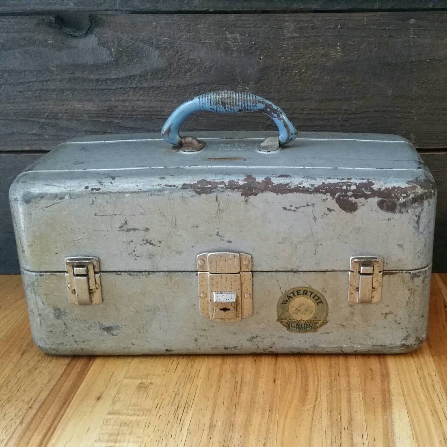 Union Steel Chest, Tackle Box, Tool Box, Storage Box, Industrial Metal ...