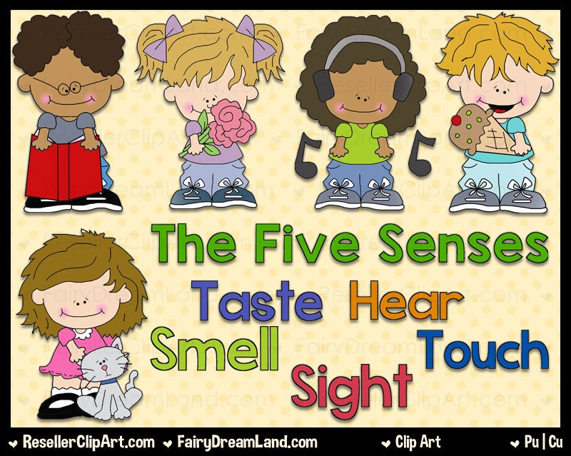 The Five Senses Commercial Use Digital Image Png Clipart