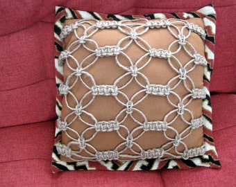 Macrame pillow | Etsy