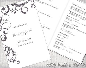 Wedding Invitation Templates Printable by diyweddingsprintable