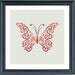 cross stitch pattern butterfly modern cross stitch PDF