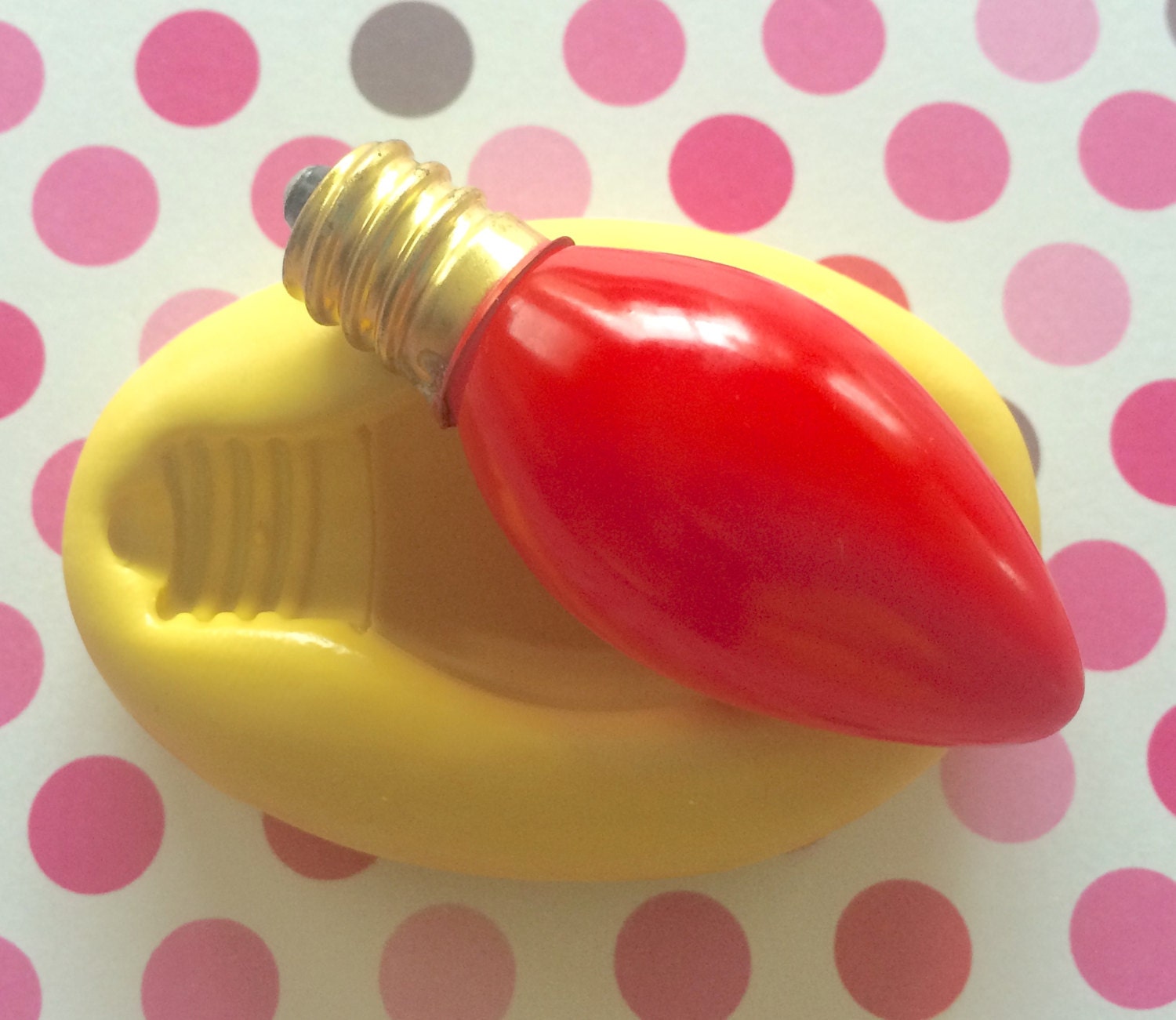 LIGHT BULB Silicone MOLD Cake Supply Cake Pops Cupcake