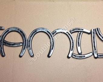Popular items for horseshoe letters on Etsy