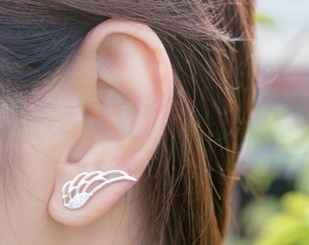Wing ear cuff | Etsy