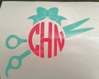 Hair stylist decal | Etsy