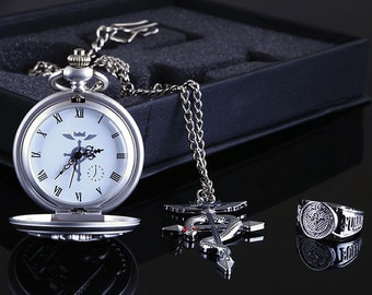 Fullmetal Alchemist State Alchemist Pocket Watch New Design easy to ...