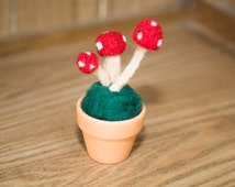Popular items for felt toadstools on Etsy